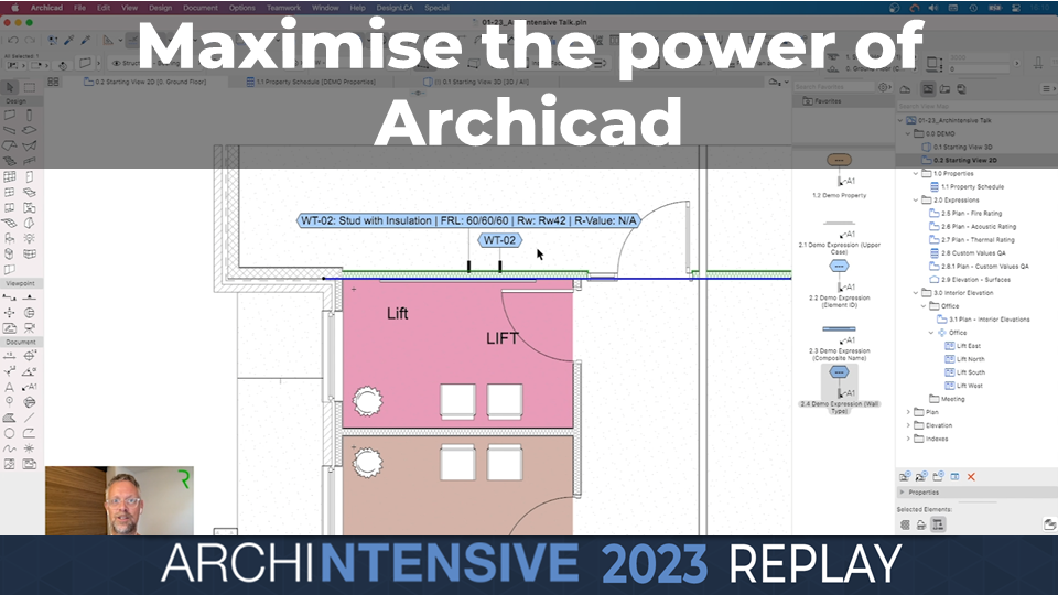 ARCHINTENSIVE 2023 - Maximising the Power of Archicad through Effective Information Management ...